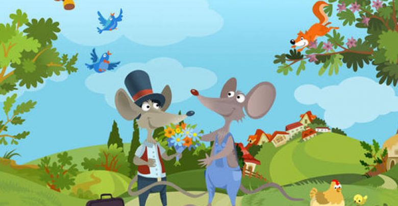 A City Rat and A Village Rat Story | Short Stories